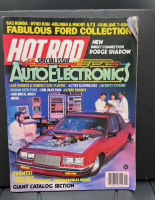 VRHTF NHRA VTG 1986 HOT ROD MAGAZINE FULL OF GREAT PHOTOS AND ARTICLE ...