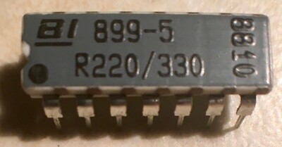 BI Technologies 899-5-R220/33 220/330 Ohm 2% Thick Film Resistor ...