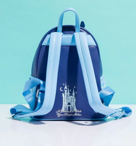 Loungefly Cinderella Castle Mini Backpack Glow in the Dark - NEW | eBay