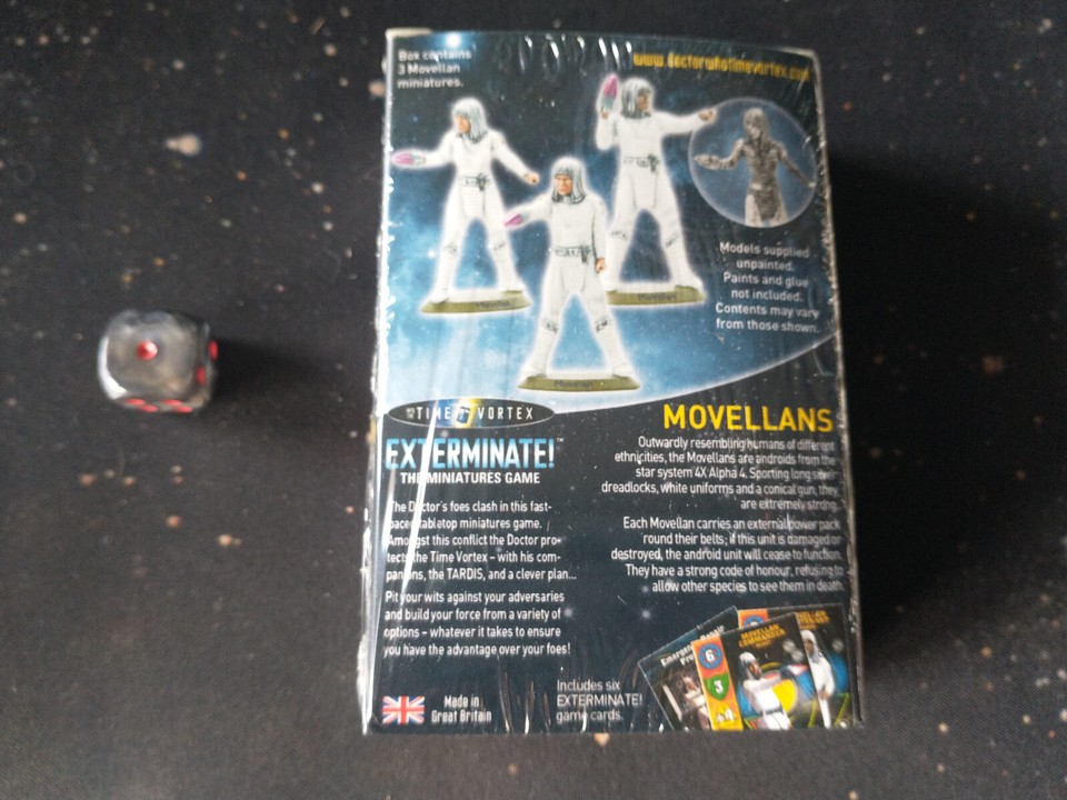 Doctor Who Exterminate MOVELLANS Warlord Games Miniatures | eBay