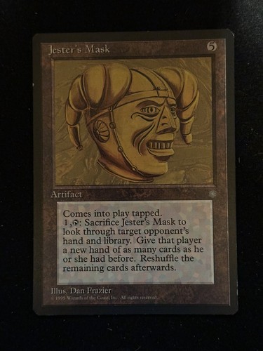 MTG - Artifact - Jester's Mask - Ice Age #325 - (Lightly Played) | eBay
