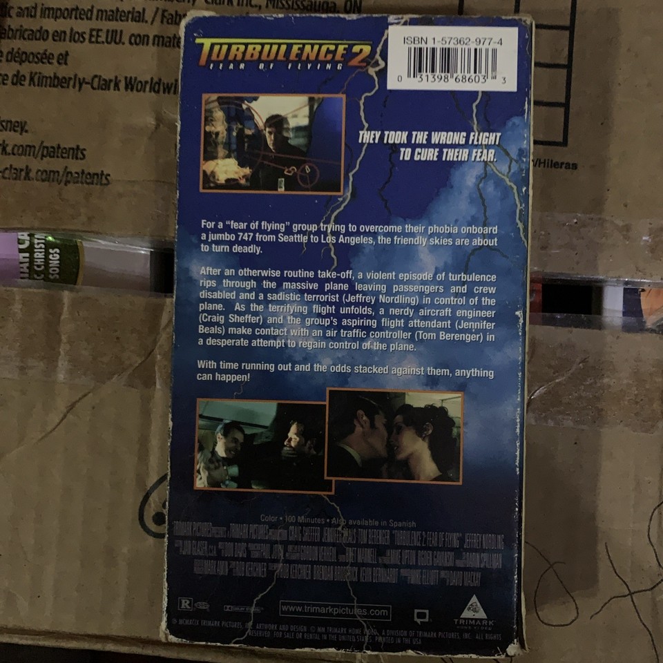 Turbulence 2: Fear of Flying (VHS, 2000) 31398686033| eBay
