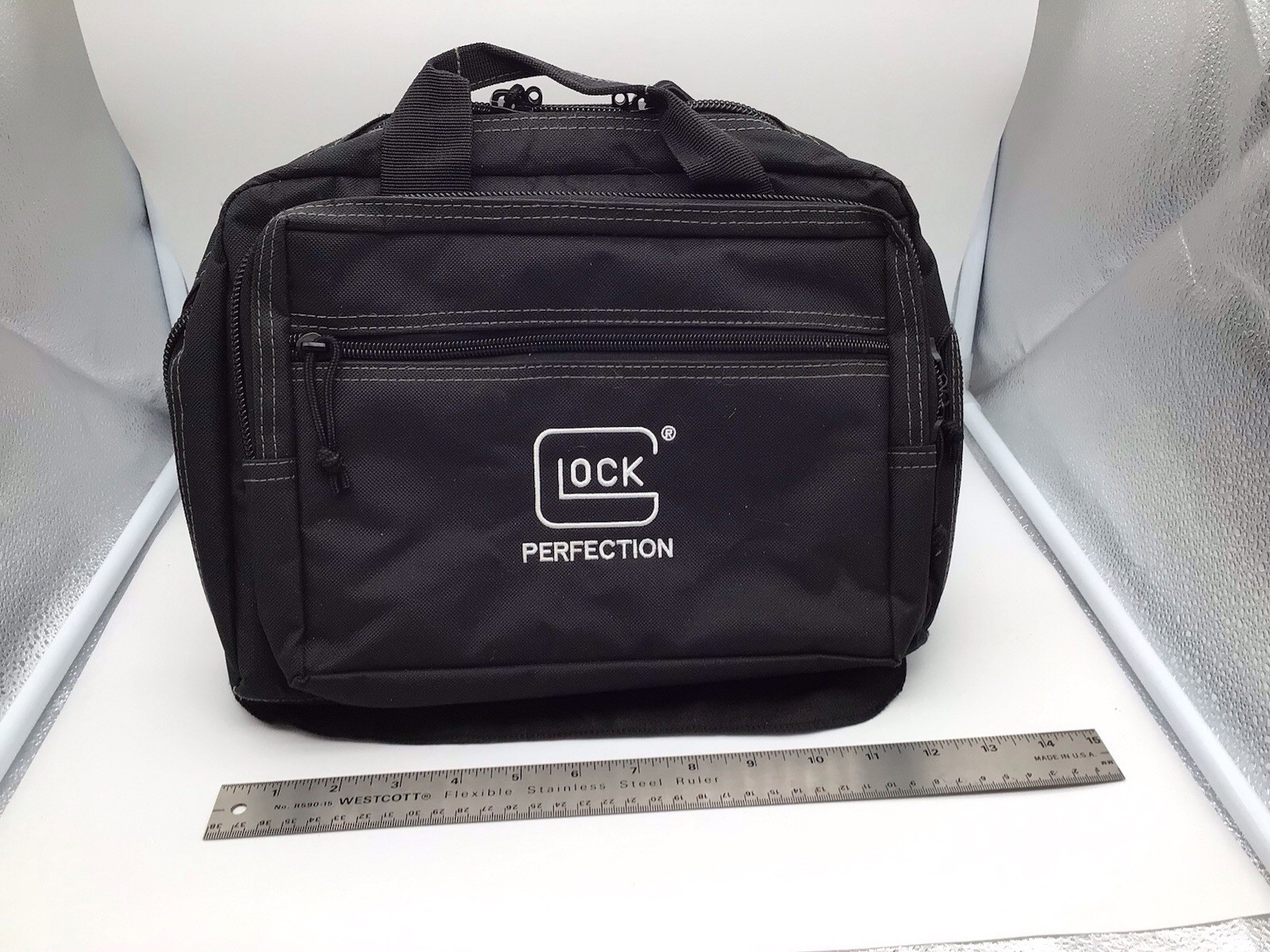 Glock Perfection Tactical Range Bag Black With Magazine Pouches Good ...