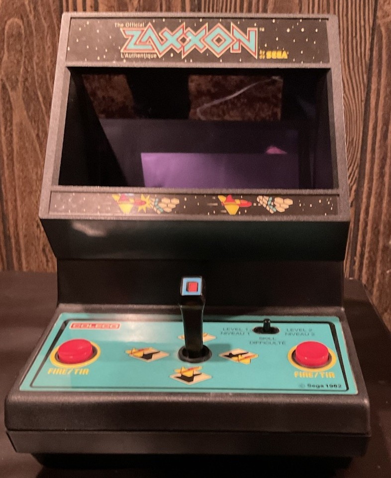 Vintage Coleco ZAXXON Table Top Arcade game Working Condition | eBay