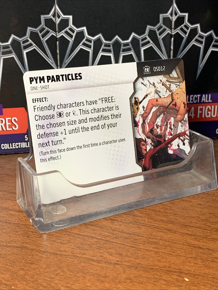 Marvel Heroclix Pym Particles OS012 One Shot Card Collector's Trove Set ...