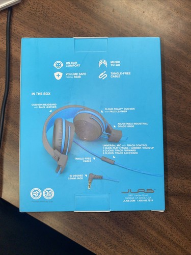 JLab JBuddies Studio On-Ear Folding Kids WIRED Headphones - New | eBay