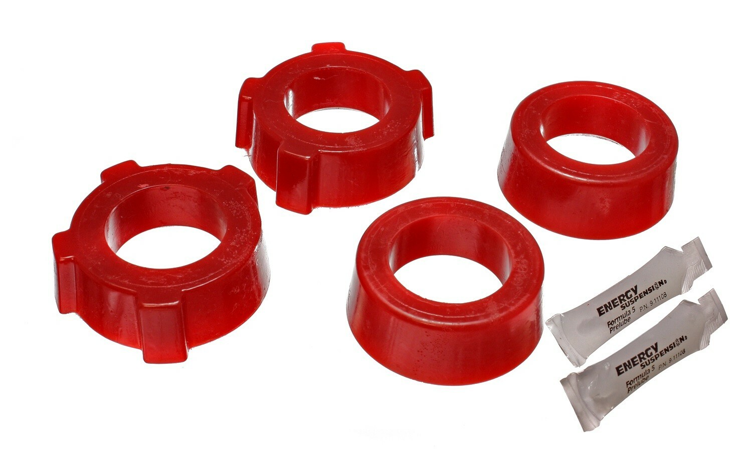 Energy Suspension 15.2109R Red Rear Spring Plate Bushings Set for 1969 ...