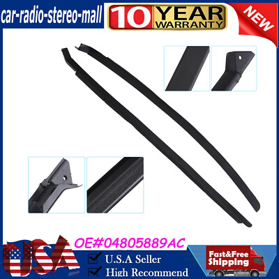 2PCS For 2005 2006-2008 Chrysler 300 Windshield Pillar Molding LH/RH ...