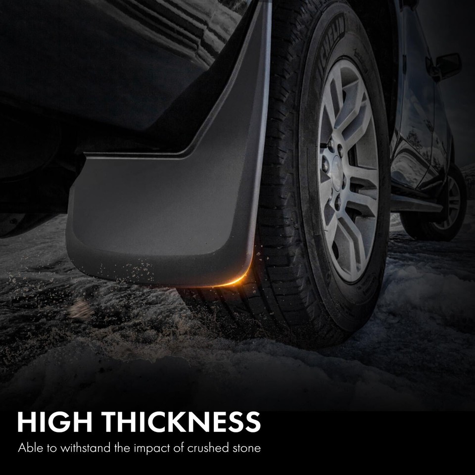 Front Rear Splash Guards Mud Flaps for Toyota Tacoma 2016 2017 2018 ...