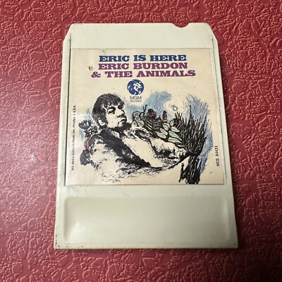 VTG Eric Is Here Burdon Animals 8-Track Lear Jet Flat Pak Rock Band War ...