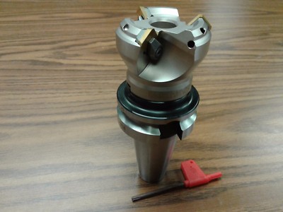 2" 45 degree indexable face shell mill w. BT40 Arbor,face milling ...