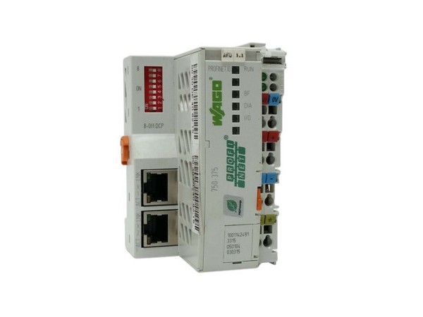 WAGO 750-375 PROFINET IO 3rd Generation Fieldbus Coupler for sale ...