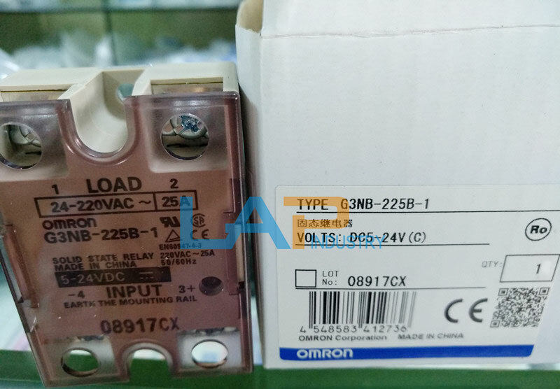 1PCS new For OMRON Solid State Relay G3NB-225B-1 DC5~24V 25A Replace ...
