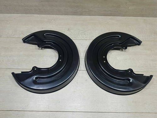 FOR VW TRANSPORTER T5 T6 REAR BRAKE DISC DUST SHIELDS SPLASH GUARD ...