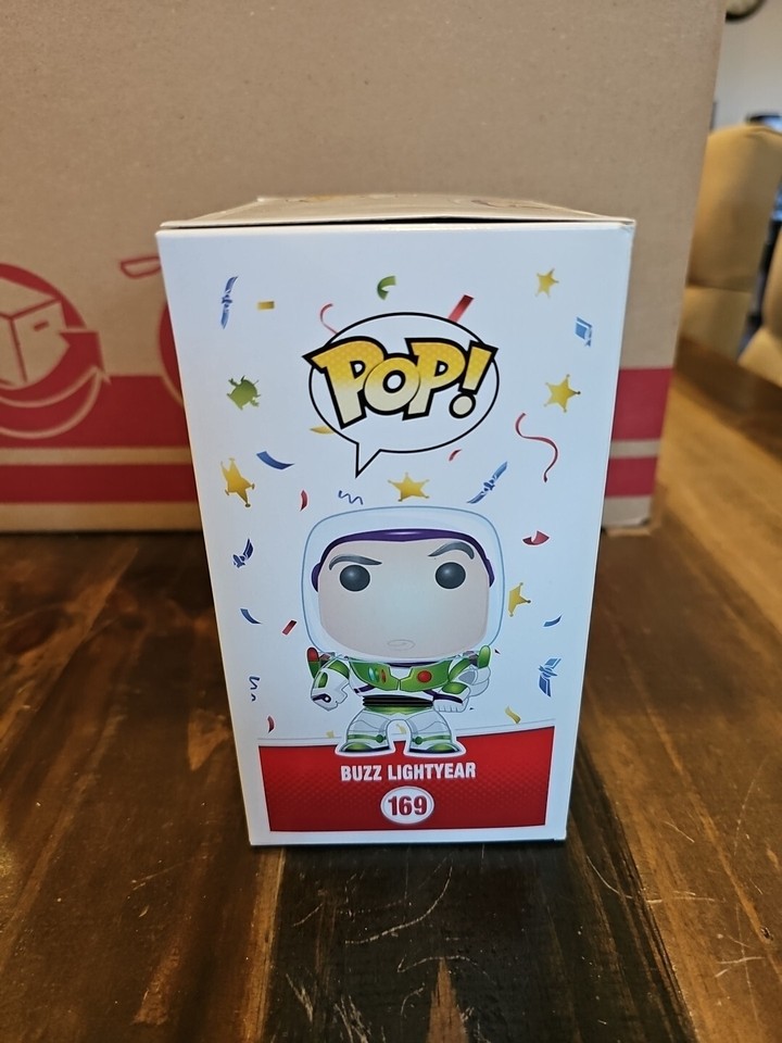 Funko Pop Buzz Light-year 169 Toy Story 20th Anniversary Pop Protector ...
