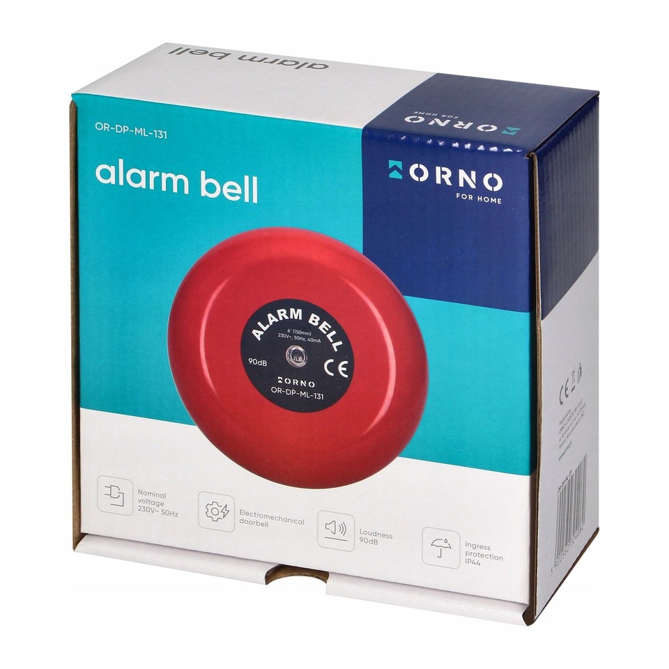 Electric Doorbell Wired Red 230v 90db School Bell | eBay UK