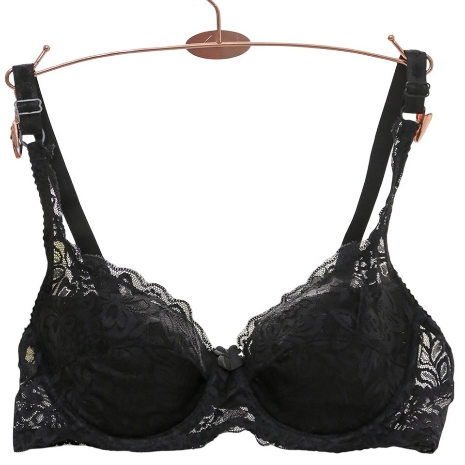 Delicate Lace Bra for Women Breathable and Ideal for Layering Under ...