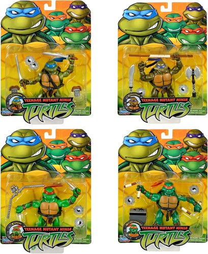 TMNT Classic Turtle Figures Asst 4pk Bundle 2003 43377809975| eBay