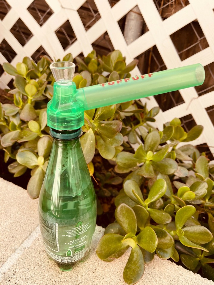 Portable Hookah Screw on Bottle Converter Water Glass Bong Green | eBay