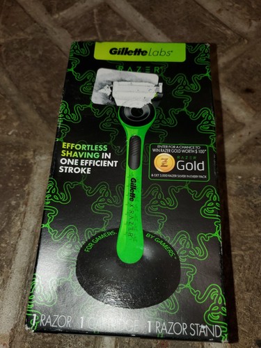 Gillette Labs x Razer Men Limited Edition Collab 1 Razor 1 Cartridge 1 ...