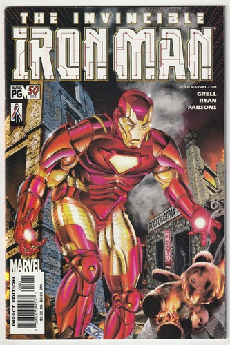 THE INVINCIBLE IRON MAN Vol 3 #50, Marvel 2002 US-COMICHEFT NEUW TOP Z0 ...