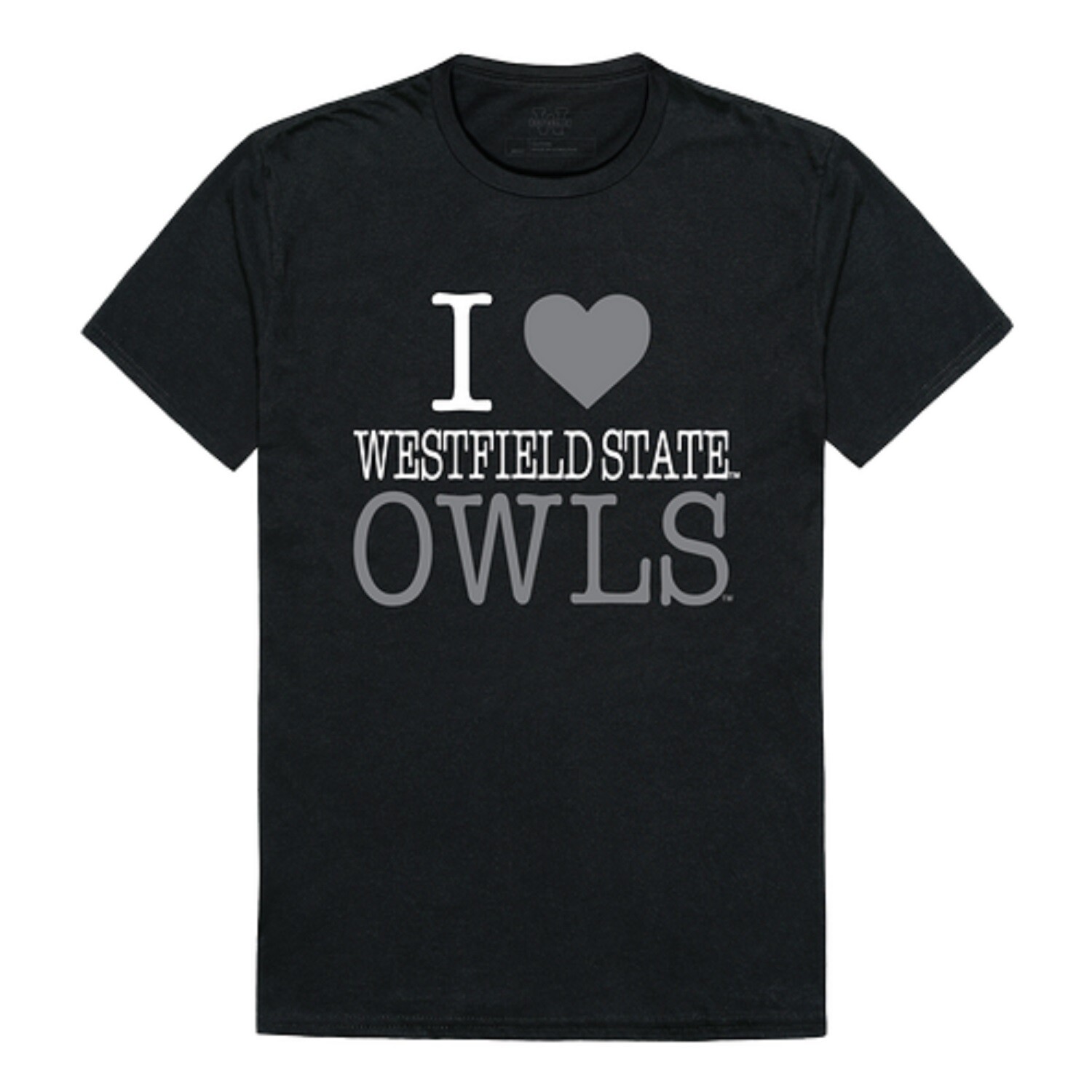 Westfield State University Owls WSU NCAA Cotton I Love Tee T Shirt | eBay