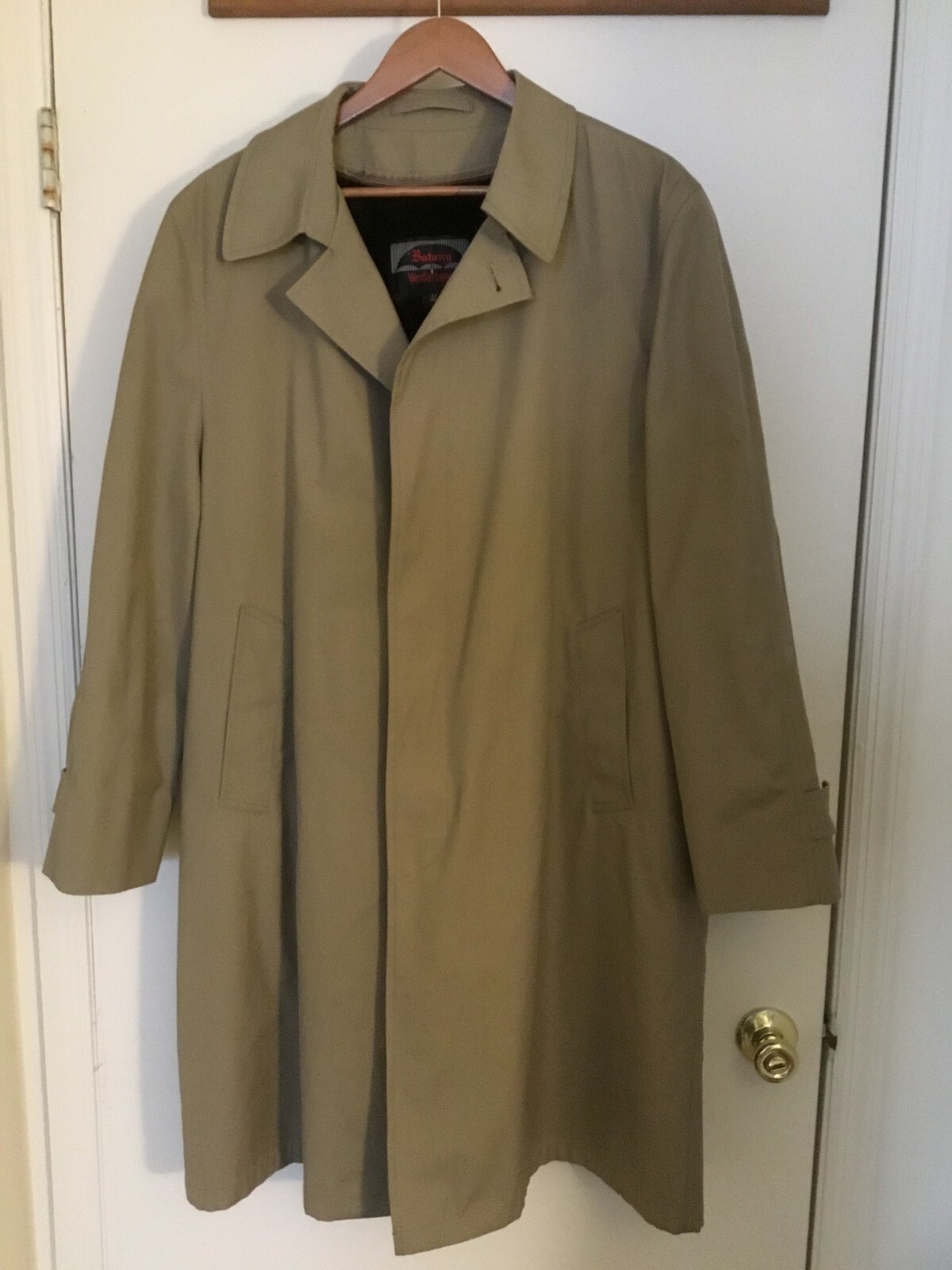 Botany rain coat, with removable winter liner, men's … - Gem