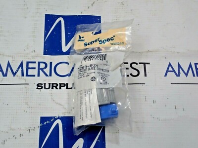 Eagle 5269-BOX Straight Blade Connector 15A 125V 2P 3W Gray lot of 2 | eBay