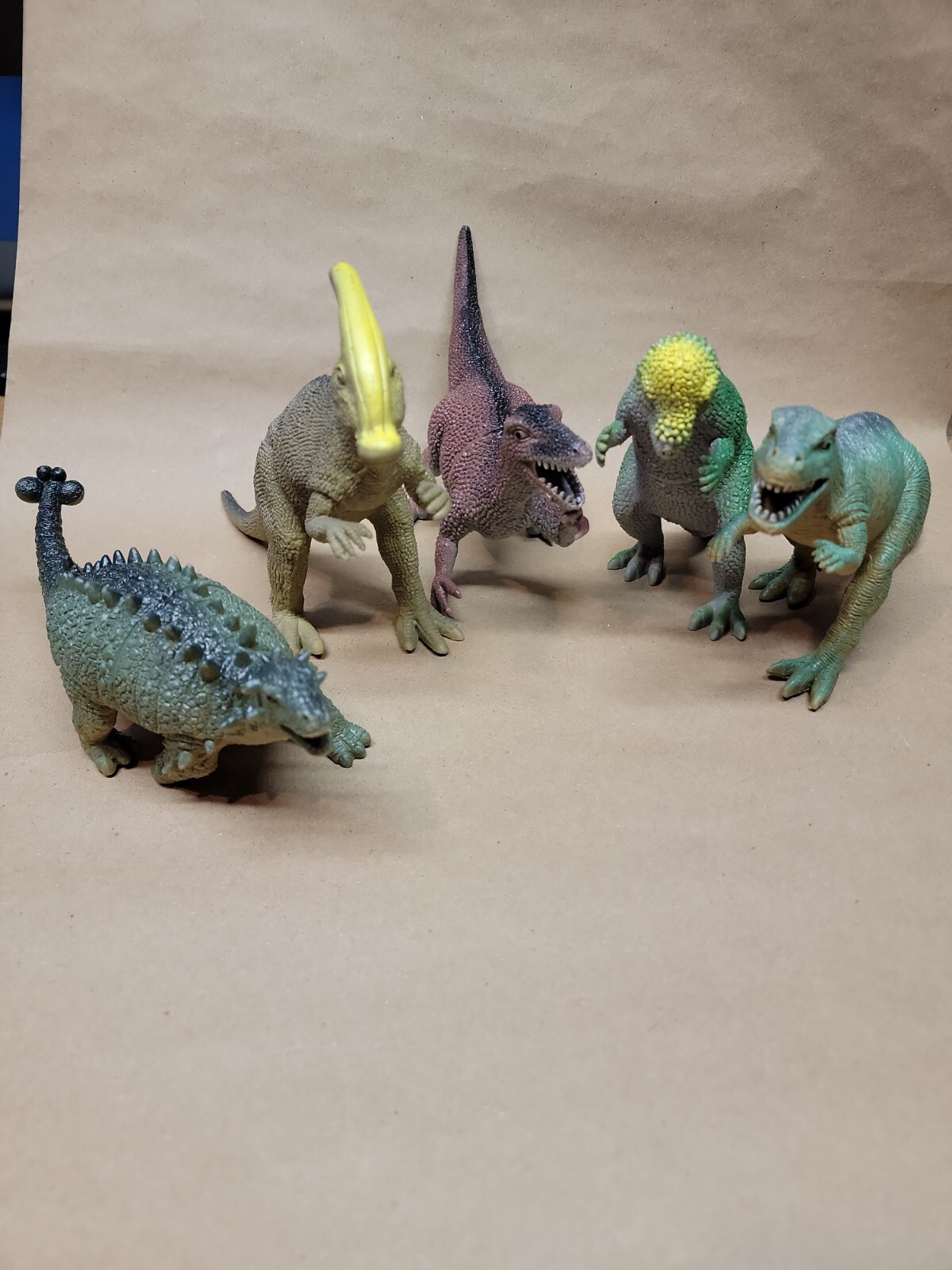 Boley - TM04 Lot of 5 Realistic Dinosaur Toys - Educational - Free ...