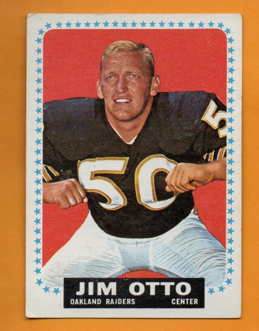 Jim Otto 1964 Topps #148 Oakland Raiders no creases wm | eBay