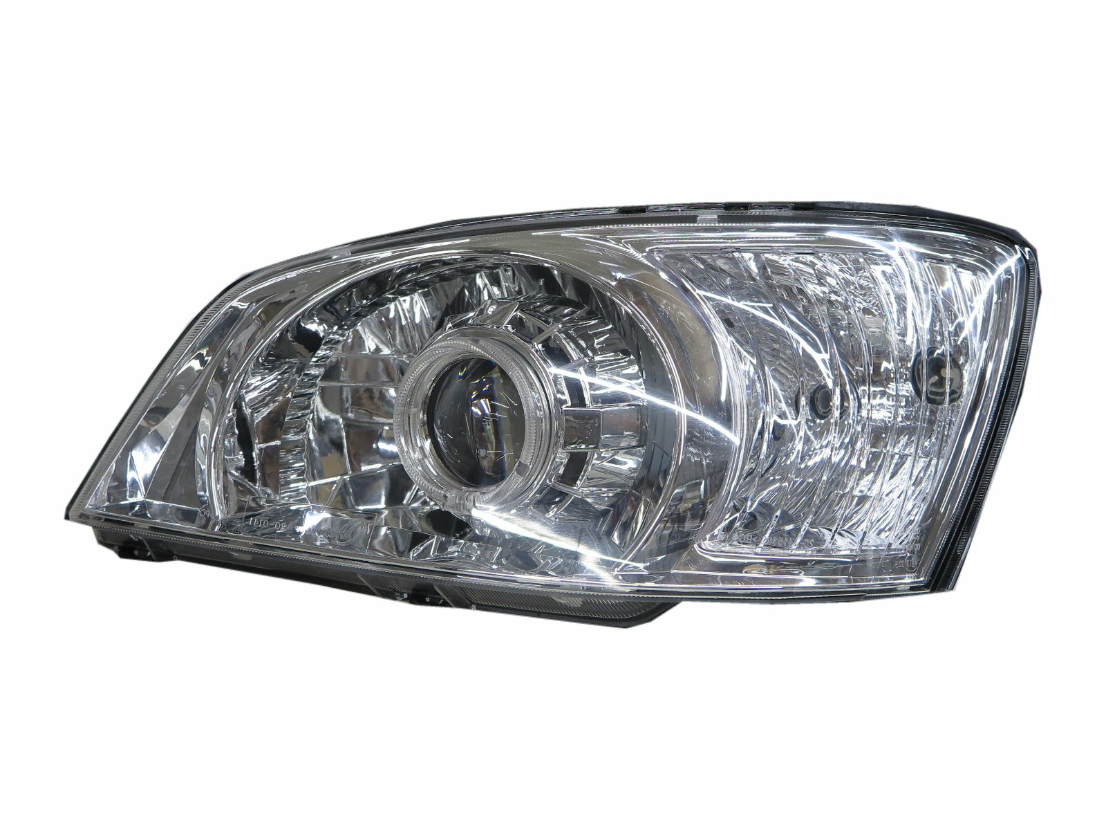 Getz/Click 02-05 Guide LED Angel-Eye Projector Headlight Chrome for ...