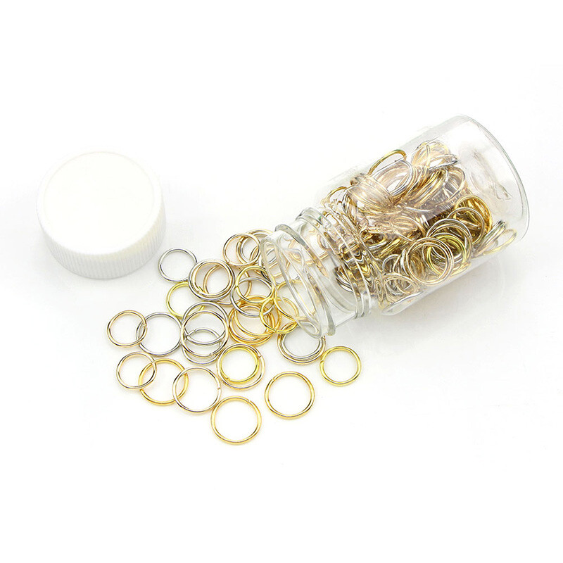 180pcs/box Women Boho Hip-Hop Braid Gold Silver Ring Hair Clip Pin ...