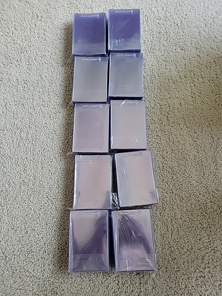 Shield Titan Semi-Rigid Card Holders X10 Lot 500 Total 50 Count Brand ...