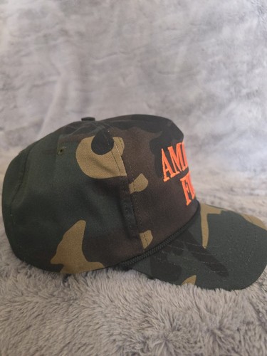 Official AMERICA FIRST MAGA Hat by Cali-Fame. RJF Camouflage 2020 Very ...