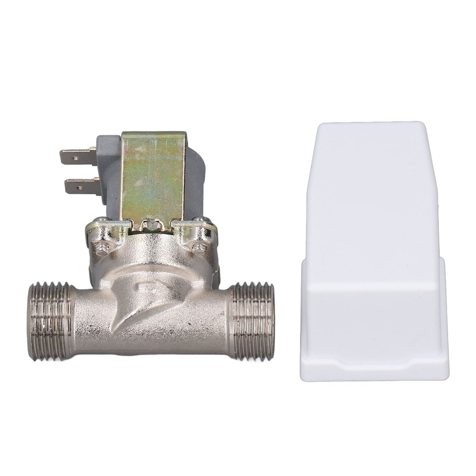 •G1/2 Water Inlet Solenoid Valve Anti Backflow Removable Filter Screen ...