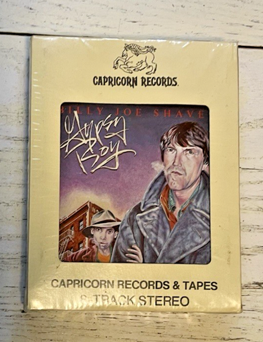 Gypsy Boy Billy Joe Shaver 8 Track Music Capricorn Records 1977 SEALED ...