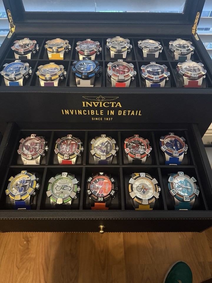 Invicta NFL Teams Watch Collection with extras | eBay
