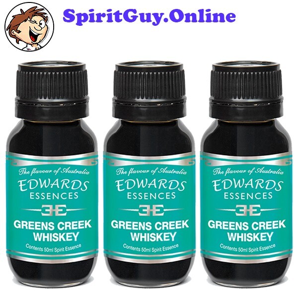 Greens Creek Whiskey Spirit Essence Flavouring x 3 Pack By Edwards Essences | eBay Australia