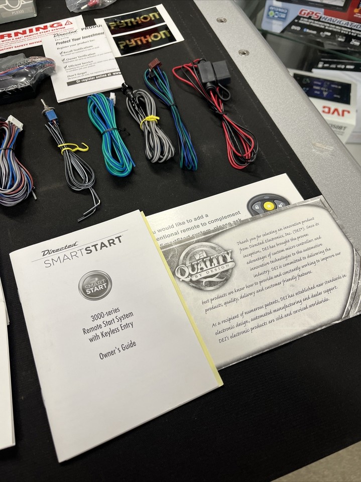 Python SmartStart Remote Starter and Keyless Entry System | eBay