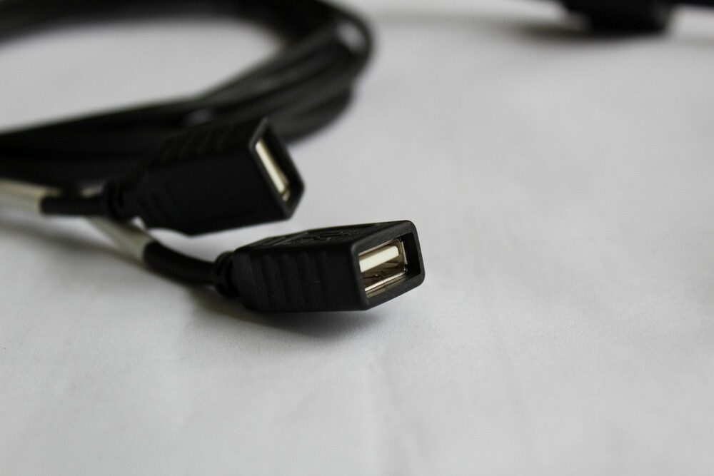 AWM E146924 Cable 24AWG with PS2 female to 2 USB Female | eBay