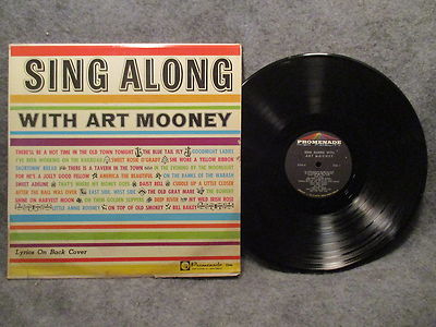 33 RPM LP Record Art Mooney Sing Along With Art Mooney Promenade ...