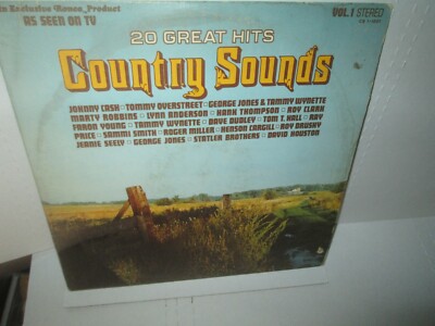 20 GREAT HITS - COUNTRY SONGS rare Vintage Ronco Lp FARON YOUNG Dave ...