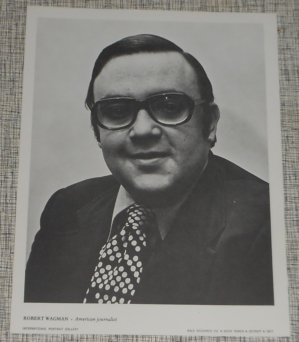 Robert Wagman - Journalist - 1977 International Portrait Gallery Print ...