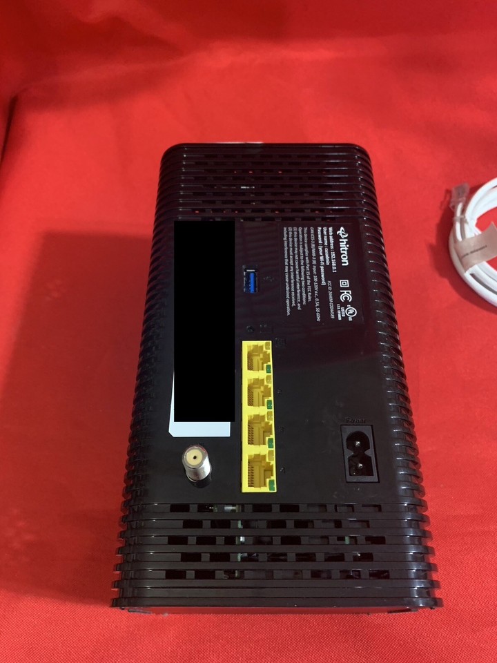 Hitron Coda-4582 DOCSIS 3.1 Cable Modem Router w 802.11ac WiFi MoCA | eBay