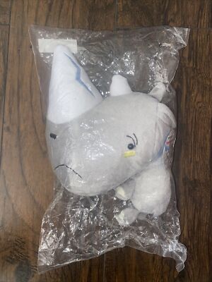 NWT 11” Awkward Animals Gray Plush Rhino Wong Fu Productions | eBay
