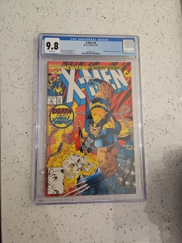 X-MEN No. 9 CGC 9.8 Jim Lee Cover Art! WOLVERINE vs. GHOST RIDER! | eBay