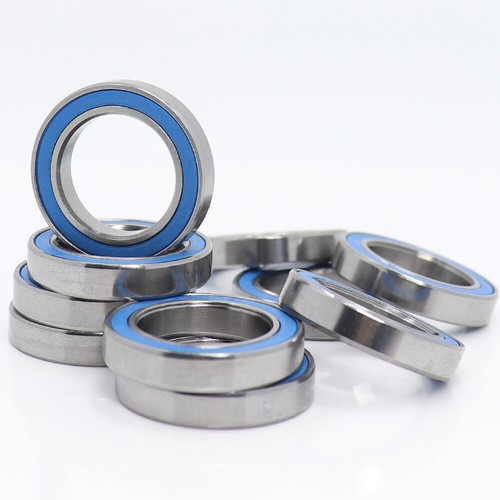 10PCS 6803-2RS (17x26x5 mm) Bearing Rubber Sealed （blue）Ball Bearings ...