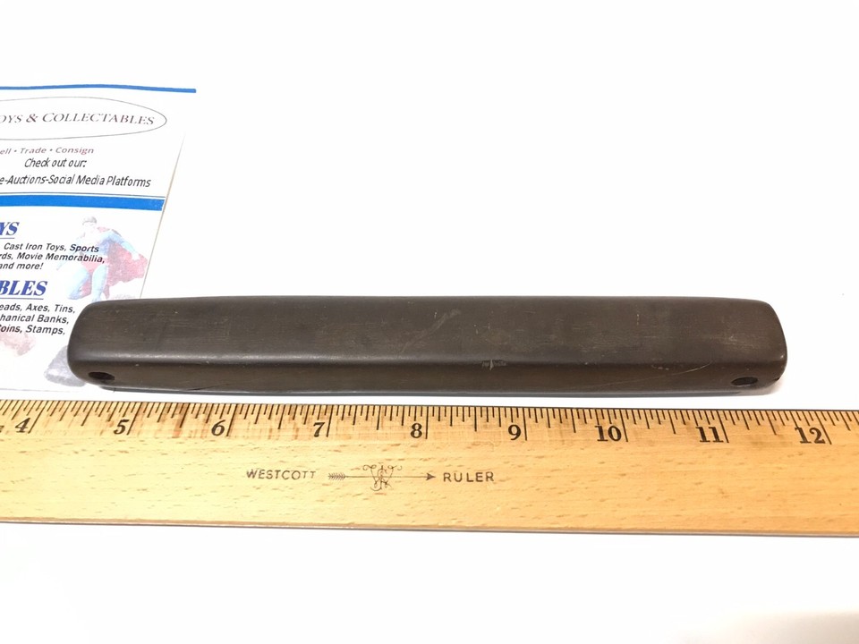 Native American Drilled Banded Slate Stone Bar Amulet Artifact Museum ...