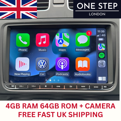 4-64 SKODA FABIA ROOMSTER YETI CarPlay Auto Stereo Radio Android Head ...