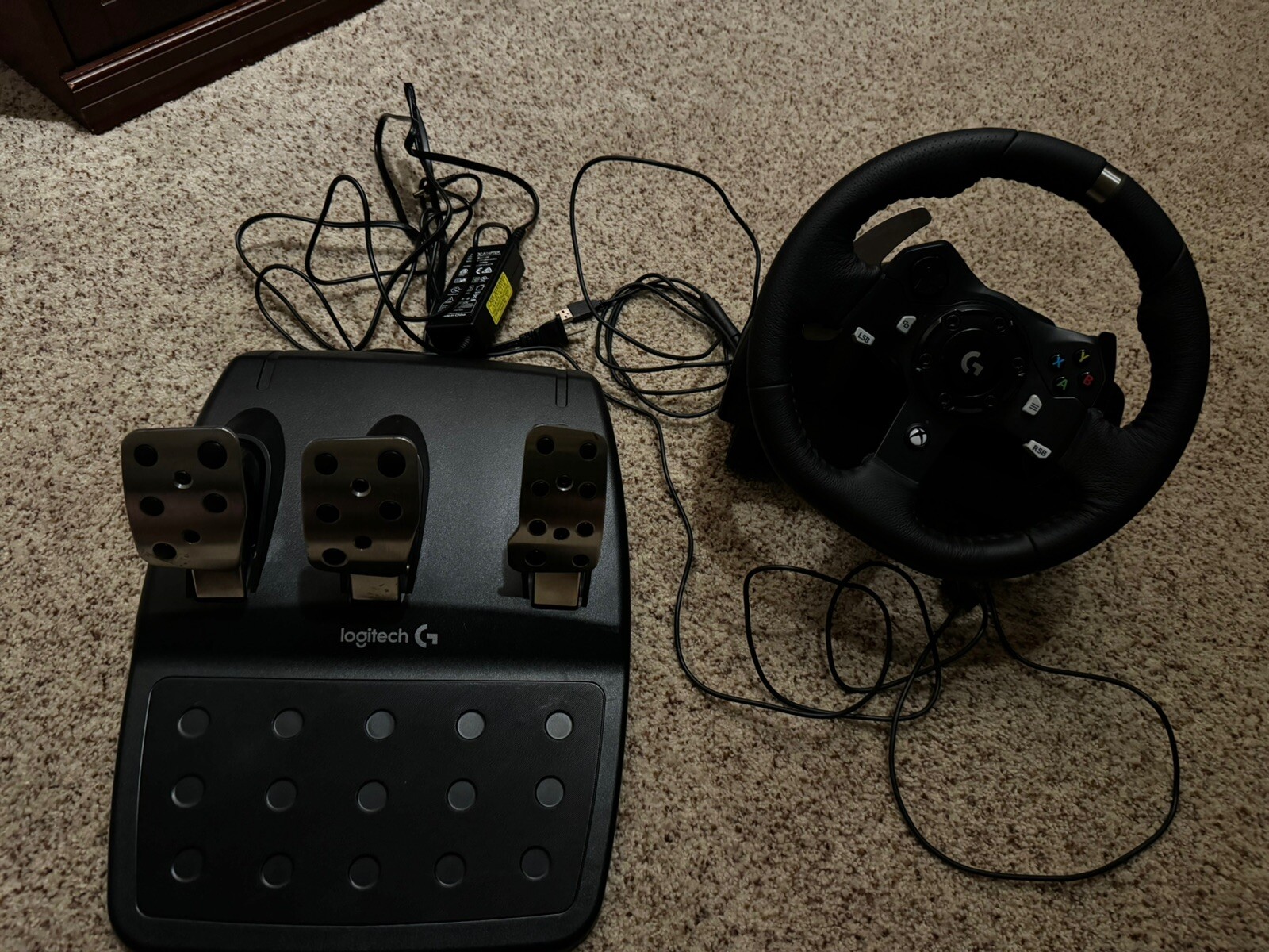 Logitech G920 Driving Force Racing Wheel - Black (941-000121 ...